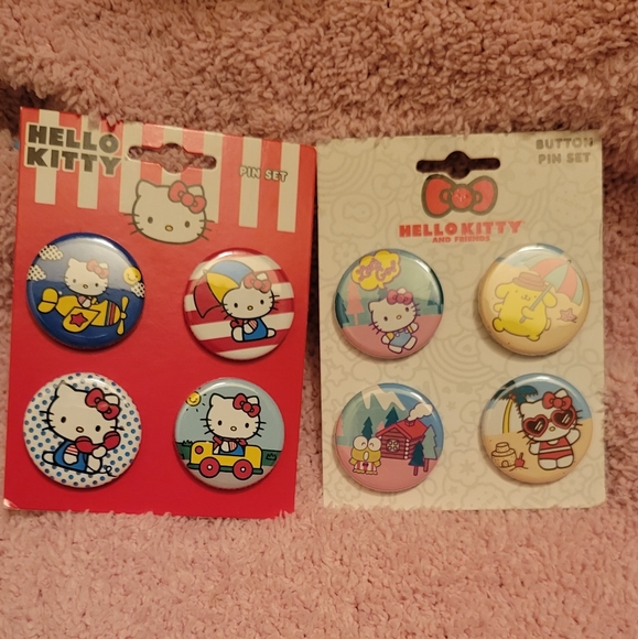 Hello Kitty | Accessories | Hello Kitty Buttons And Sanrio Friends 2 ...